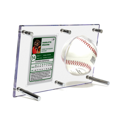 Baseball Ball & Card Flip Display by Ultra Pro | Free Shipping ...