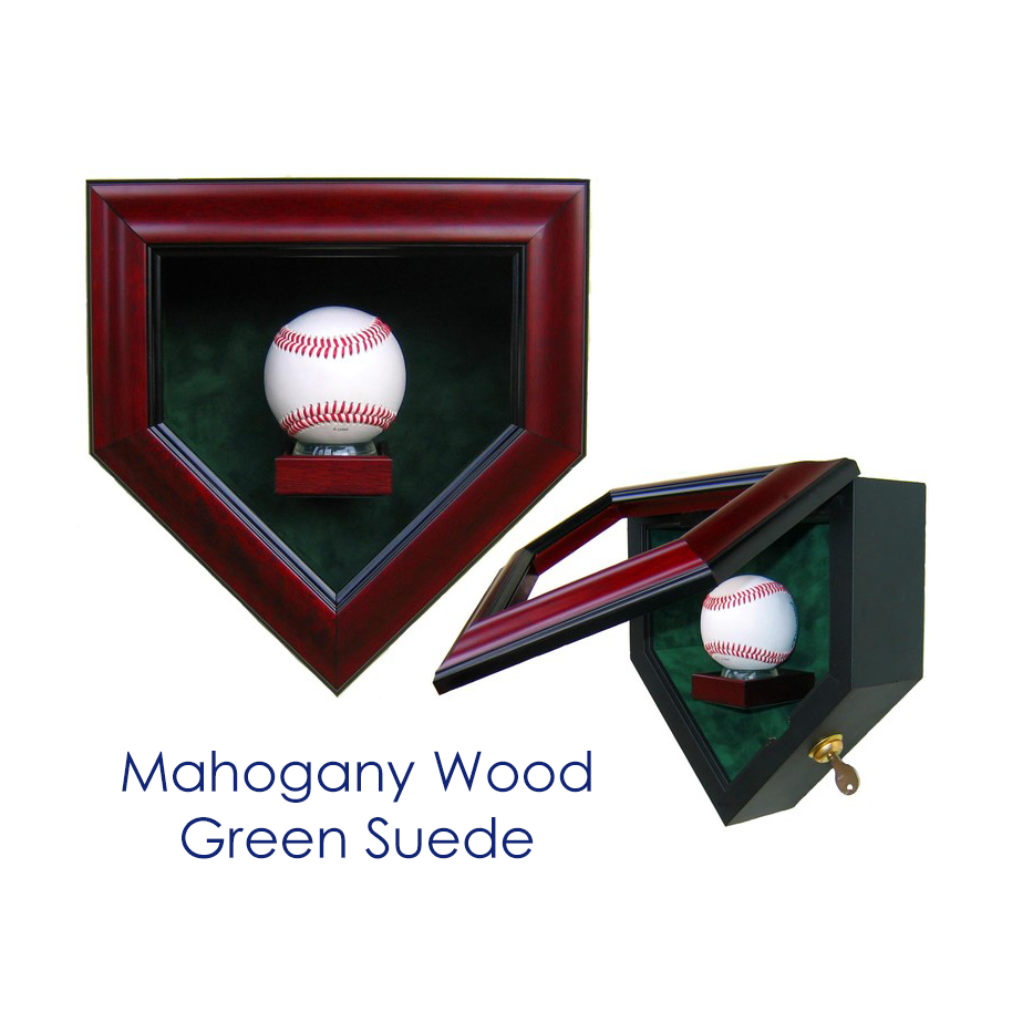 One Baseball Custom Hand Crafted Wood Cabinet Display Case ...