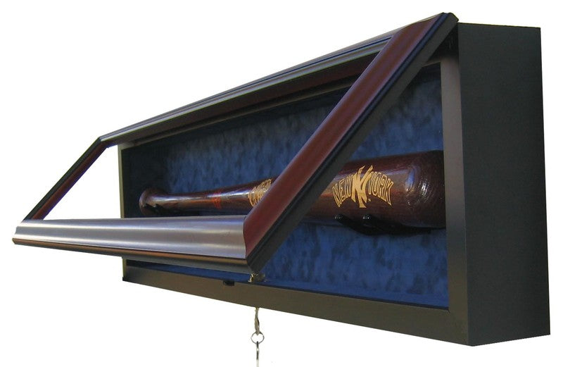 Baseball Bat Custom Hand Crafted Wood Cabinet Display Case ...