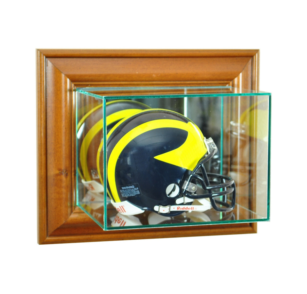 Wall Mounted Mini Football Helmet Glass Display Case | Free Shipping ...