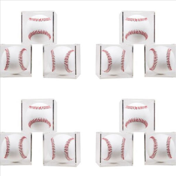 Baseball Square Holder By BallQube | Memorabilia Displays | Ships Free ...