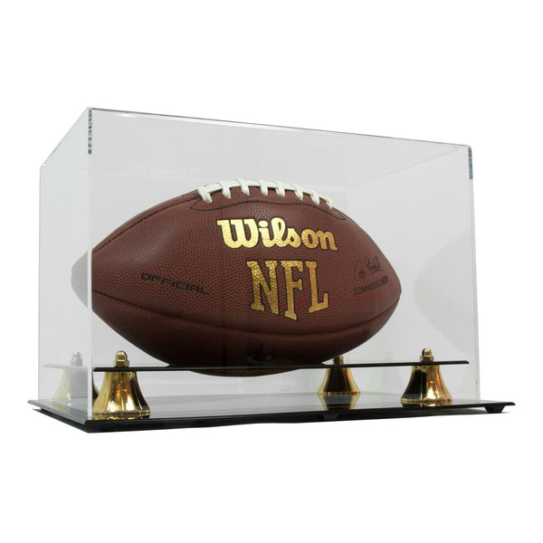 Football Premium Display Case with No Mirror | Free Shipping ...