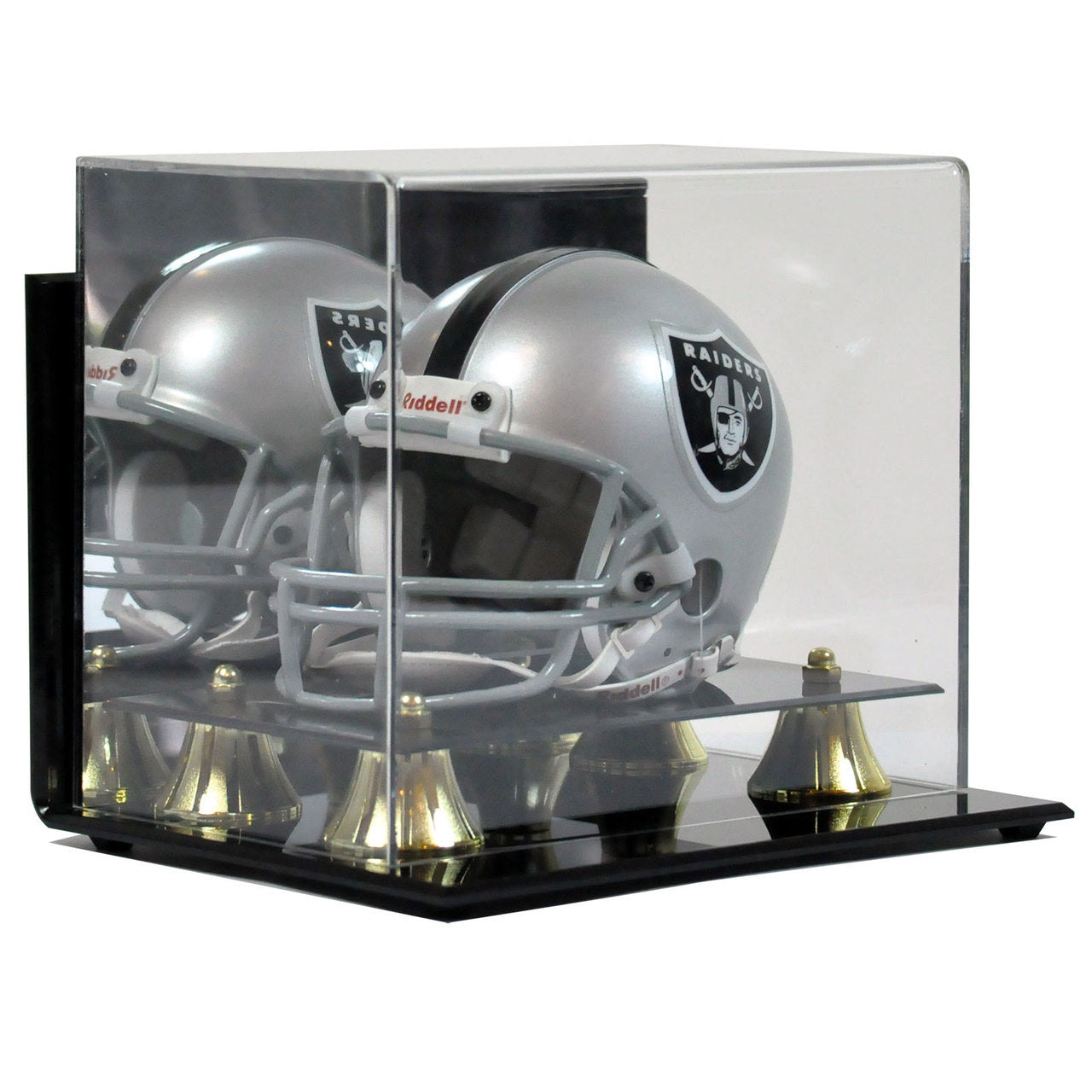 Mini Football Helmet Premium Display Case Wall Mountable - Memorabilia ...