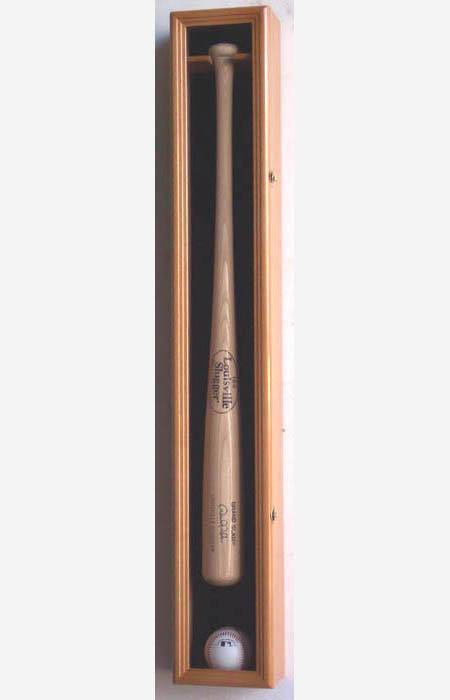 Baseball Bat And Ball Wood Cabinet Display Case | Free Shipping ...