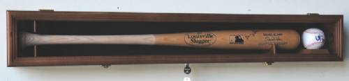 Baseball Bat And Ball Wood Cabinet Display Case | Free Shipping ...