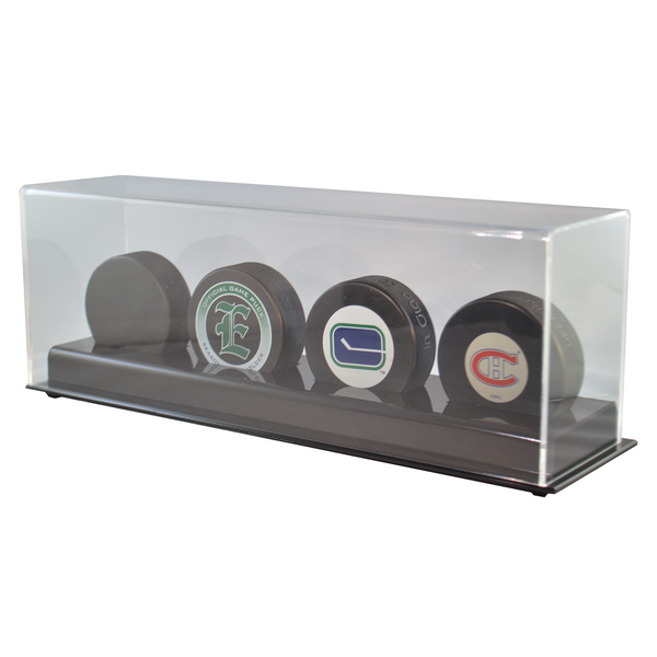 Four Hockey Puck Display Case Acrylic Base | Free Shipping ...