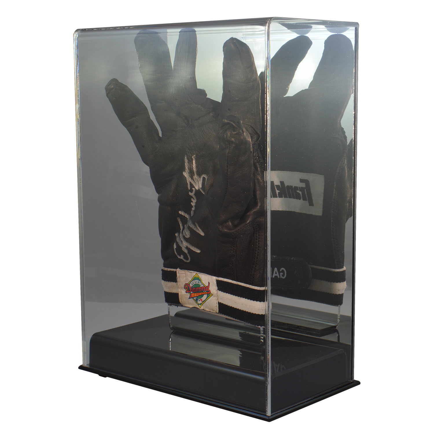 Single Baseball Batting Glove or Football Glove Display Case Mirrored ...