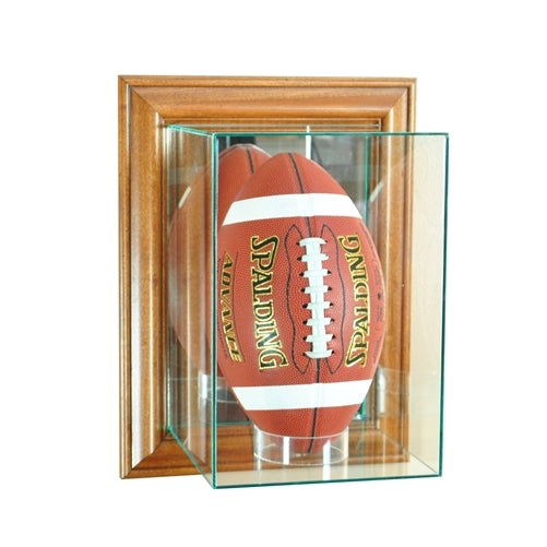 Wall Mounted Football Upright Glass Display Case | Free Shipping ...